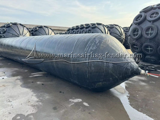 Natural Rubber Marine Airbag For Ship Launching / Heavy Lifting