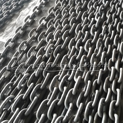 Galvanized Heavy Duty Mooring Chain Carbon Steel Bar Type